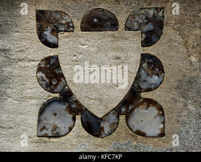 Decorative knapped flintwork in a wall, Norwich Stock Photo - Alamy