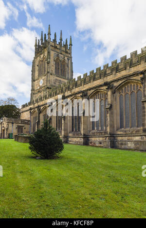 All Saints Parish Church, Gresford, Wrexham, North Wales, UK. The bells ...