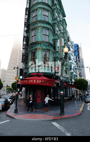 Transamerica Pyramid and Francis Coppola Building, San Francisco Stock ...