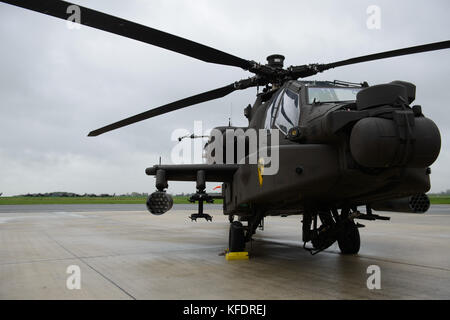 A U.S. Army AH-64 Apache assigned to Task Force Saber, 25th Combat ...