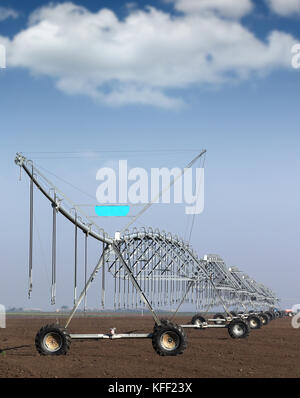 Center Pivot Irrigation with sprinkler system of field, Palouse area ...