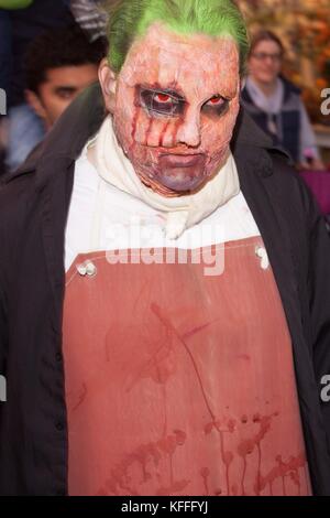 28th October 2017: Maidenhead, UK - Maidenhead Zombie Walk Stock Photo ...