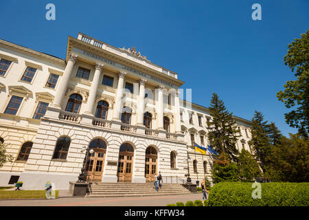 The main building of Lviv Polytechnic National University, Ukraine ...