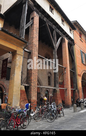 The Porticoes of the medieval city of Bologna, Italy, part of the ...