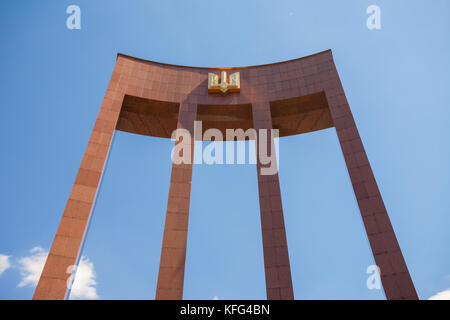 The Stepan Bandery (Stepana Bandera) Monument, Lviv, Ukraine Stock ...