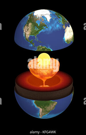 A 3d rendering of a yellow envelope with a red danger sign icon on the ...