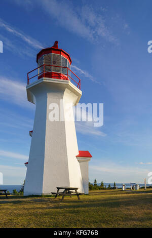 Lighthouse, Cap Gaspe, Les Graves Trail, Forillon National Park, Gaspe ...