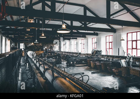 Textile Machinery at Leeds Industrial Museum, Armley Mills, West ...