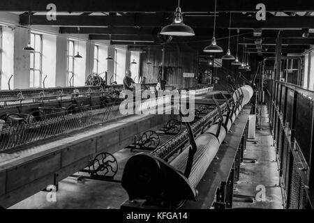 Textile Machinery at Leeds Industrial Museum, Armley Mills, West ...