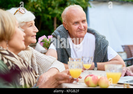 Celebrating Momentous Event with Friends Stock Photo - Alamy