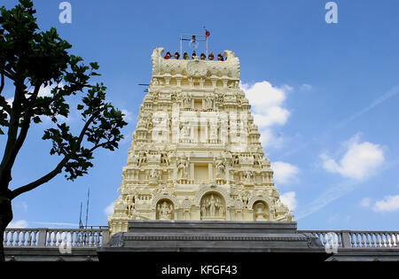 Exterior and interior of the Sri Murugan Temple, Manor Park London ...