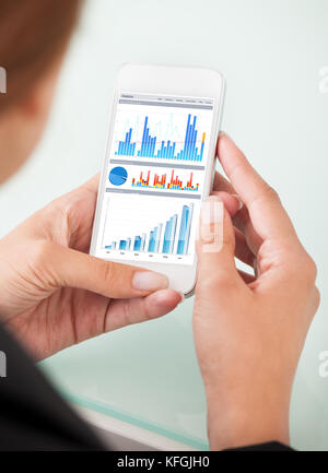 Financial advisor on phone at desk, analyzing spreadsheets on computer ...