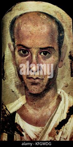 Fayum Portraits. Ancient Greek funeral paintings from 3rd century BC to ...