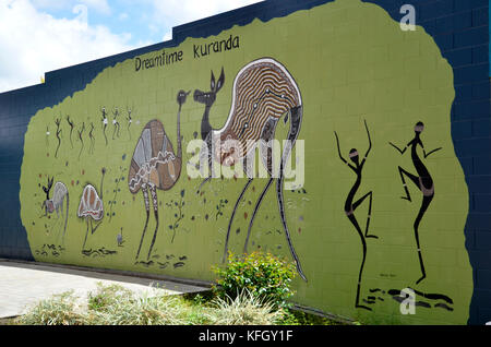 Aboriginal Art - Kuranda, Australia Stock Photo - Alamy