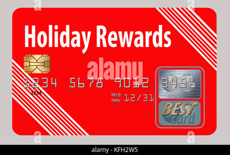 Credit card holiday perks and rewards Stock Photo - Alamy