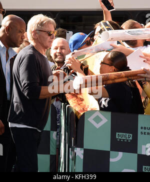 Sofia Vergara, Harrison Ford and Kyra Sedgwick at AOL Featuring ...