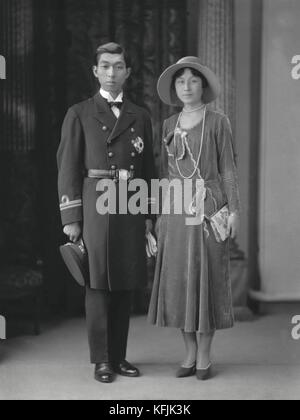 L-R: Nobuhito, Prince Takamatsu of Japan and his wife Princess ...