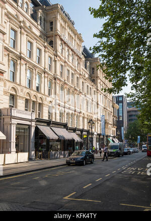 The Grand Hotel and restaurants on Colmore Row, Birmingham Stock Photo ...