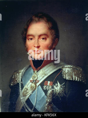 Portrait of Charles Ferdinand, Duke of Berry (1778-1820). 19th century ...