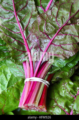 Swiss chard on sale at an farmers market Stock Photo - Alamy