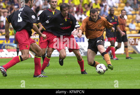 Footballer Colin Cameron and Filippo Galli Wolverhampton Wanderers v ...