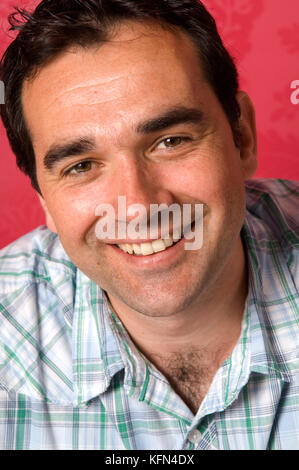 Nick Sinfield CEO of DuoBoots, Frome, Somerset, UK with a selection of ...