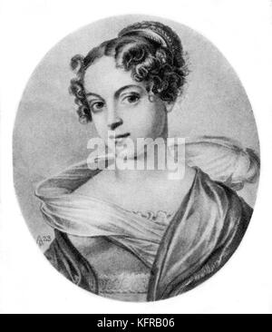 Portrait of Caroline Unger (1803-1877 Stock Photo - Alamy