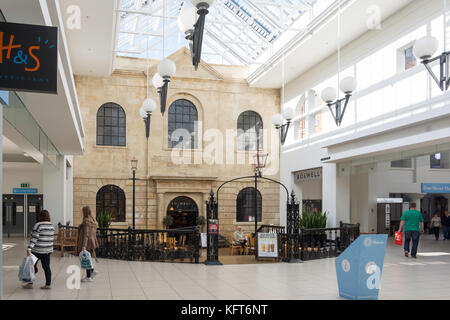 The Shires Shopping Centre in Trowbridge, Wiltshire, United Kingdom ...