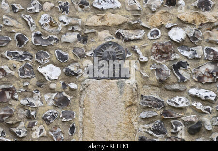 A lead fire mark for the Sun Fire Office with a policy number stamped ...
