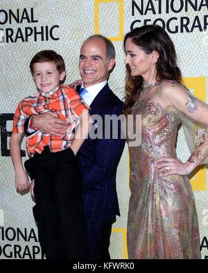Michael Kelly, Sarah Wayne Callies and Brayden Scott attending the ...