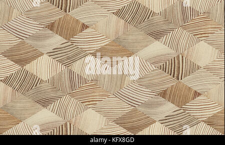 Seamless end grain wood texture. Cross cut lumber blocks Stock Photo ...