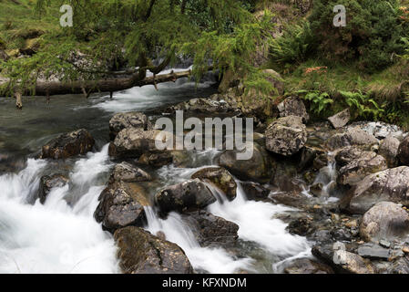 Ritsons Force - Wasdale Head - Lake District National Park Stock Photo ...