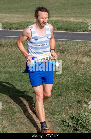 Runners compete in the 2017 Beachy Head Marathon Stock Photo - Alamy