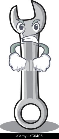 Angry screw character cartoon style Stock Vector Image & Art - Alamy