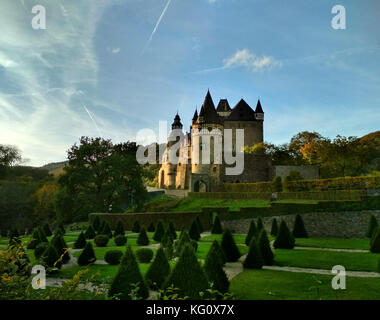 castle Burresheim Castle park Garden Park castle Mayen Eifel Germany ...