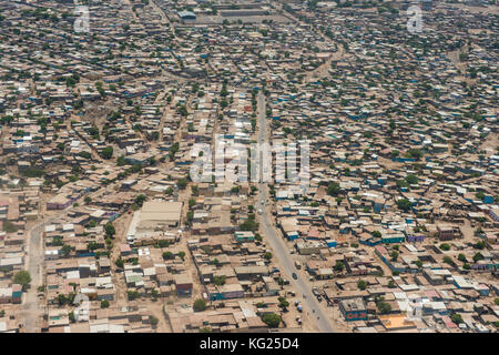 Aerial of Djibouti on the Horn of Africa, Africa Stock Photo - Alamy