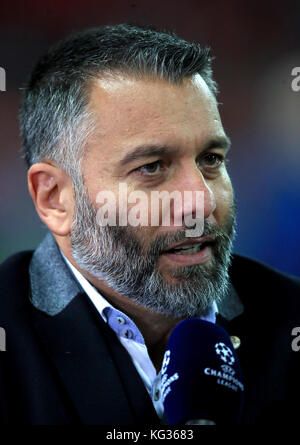 Guillem Balague during the UEFA Champions League, Group H match at ...
