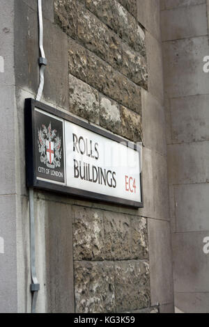 The Rolls Building Stock Photo - Alamy