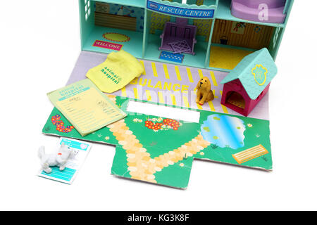 Vintage 1990's Toy BBC RSPCA Animal Hospital Rescue Centre Stock Photo ...