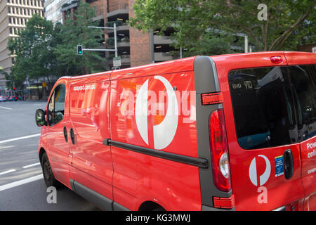 Australia Post delivery van for letters and mail, Sydney,Australia ...