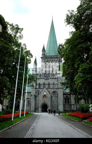 Norway, Trondheim, Nidaros Cathedral Stock Photo - Alamy