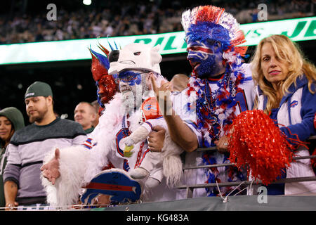 Buffalo Bills fans cheer during the first half of an NFL football game ...