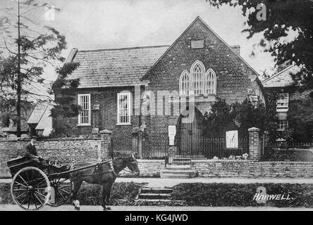 Vintage image of The Old Didcot showing council housing estate shortly ...