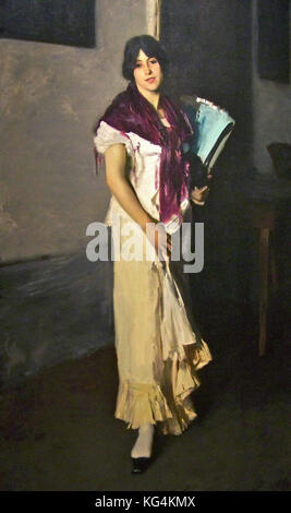 A Venetian Woman by John Singer Sargent, 1882 Stock Photo - Alamy