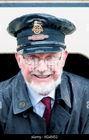 Ticket Inspector, train Ticket Inspector, ticket collector, UK Stock ...