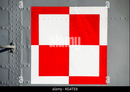 Polish Air Force checkerboard on helicopter W-3WARM Anakonda in 43rd ...