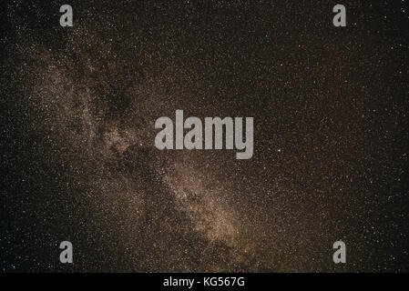 Background of gray starry night sky with the Milky Way Stock Photo - Alamy