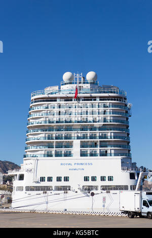 Royal Princess ship moored in San Diego Stock Photo - Alamy