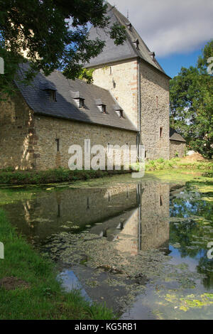 BITBURG, GERMANY - JUNE 26, 2017: Old Rittersdorf Castle close to ...