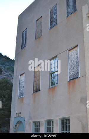 jerome grand hotel arizona haunted ex mental asylum Stock Photo - Alamy